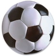 50 SOCCER BALL - CAR FRIDGE SPORTS MAGNETS - Large 5 1/2 Inches ...