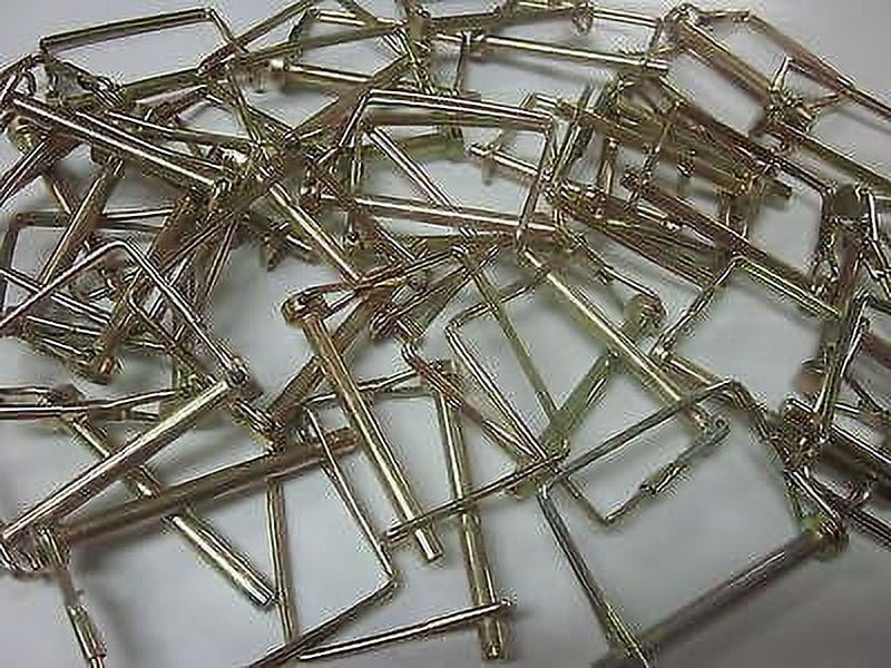 50 SQUARE 1/4" X 2-3/4" CANOPY PTO PINS CAMPER AWNING TRAILER HITCH ...