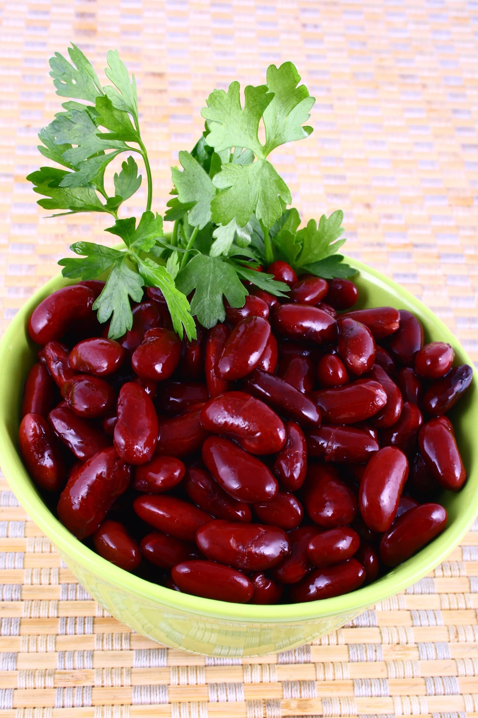50 Seeds Charlevois DARK Red KIDNEY BEAN Chili Baked Phaseolus Vulgaris ...