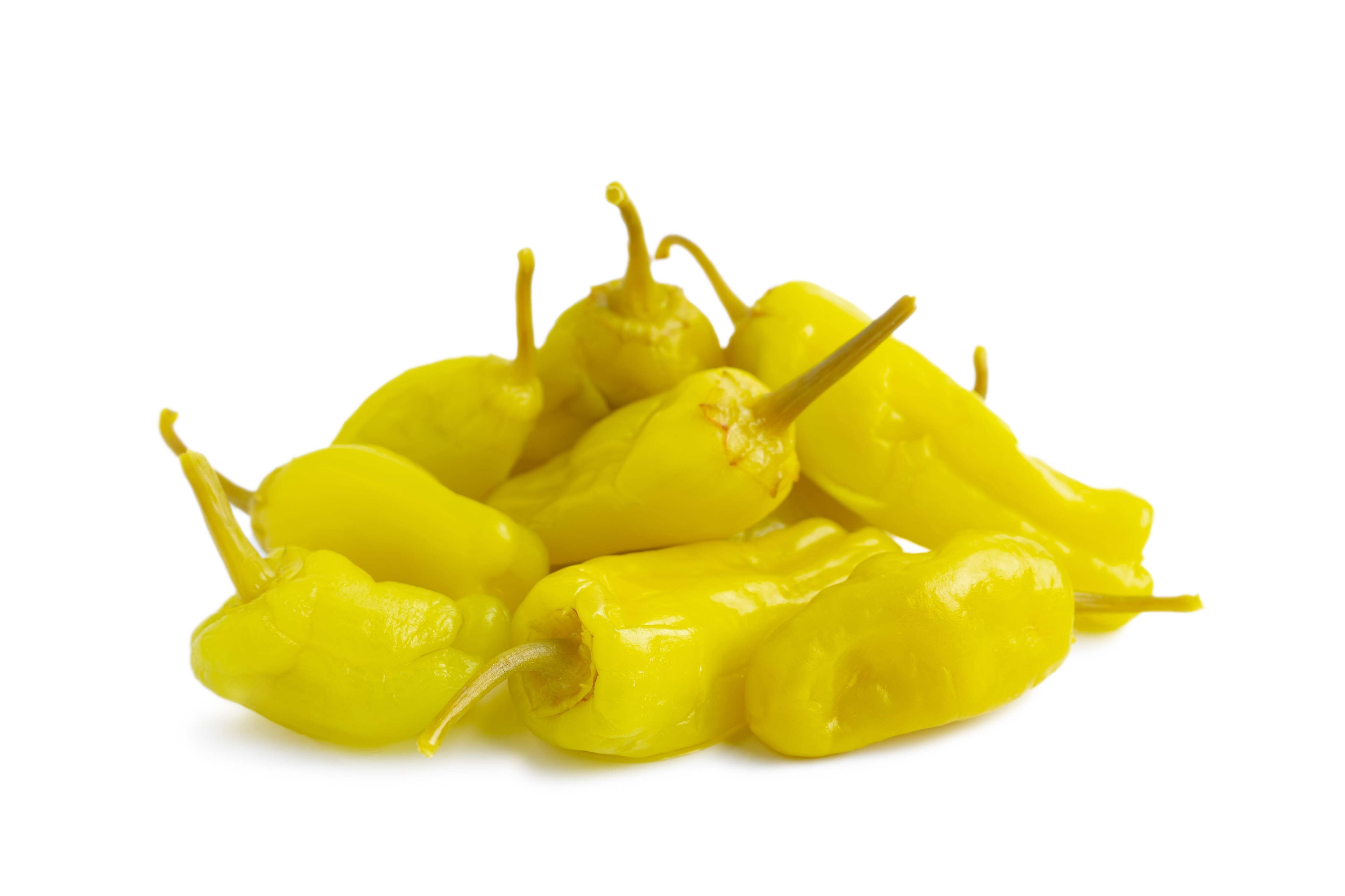 50 Seeds GREEK GOLDEN PEPPER Pepperoncini Gold Yellow Capsicum Annuum ...