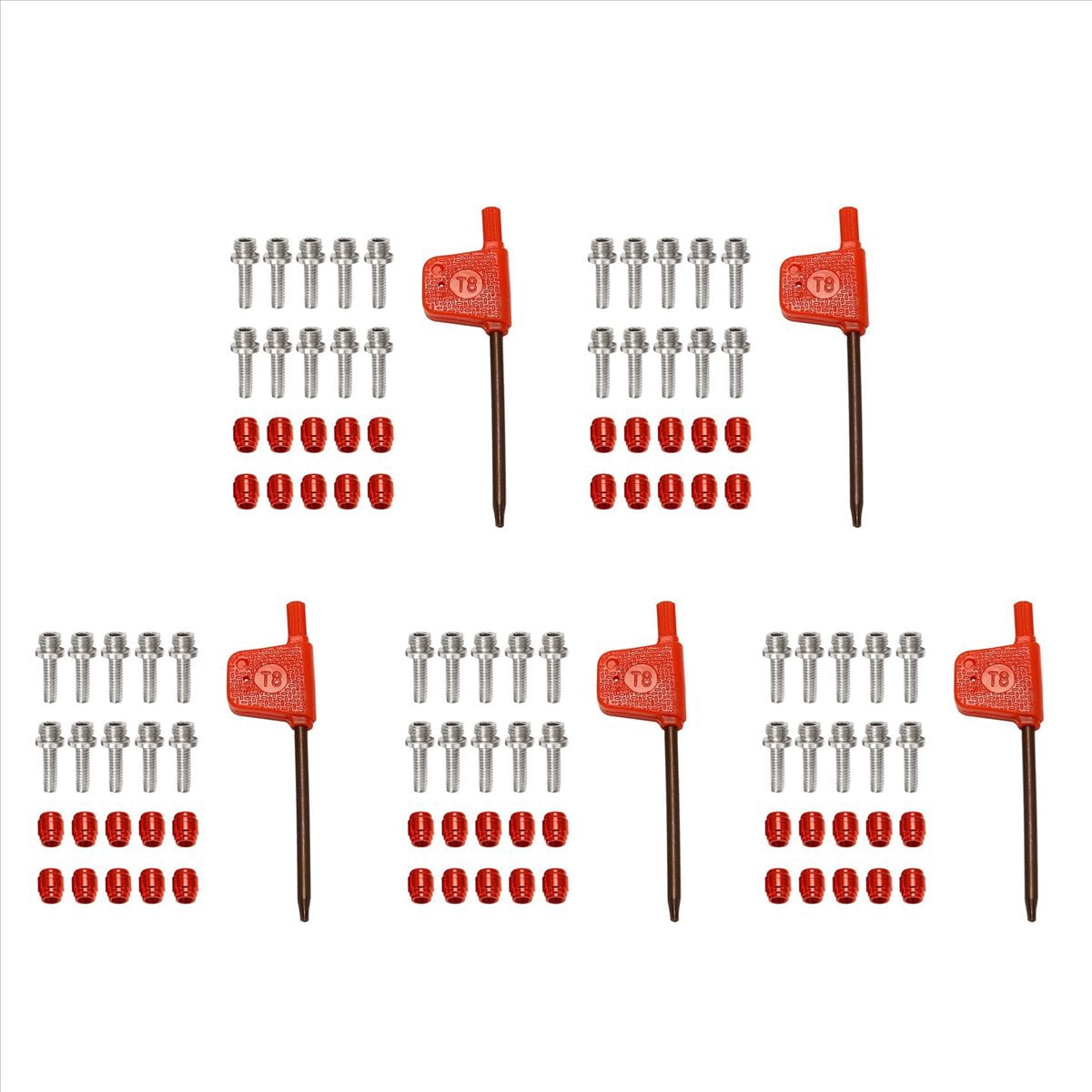 50 Set Bike Hydraulic Disc Brake Oil Needle Olive Head for A-Majig New ...
