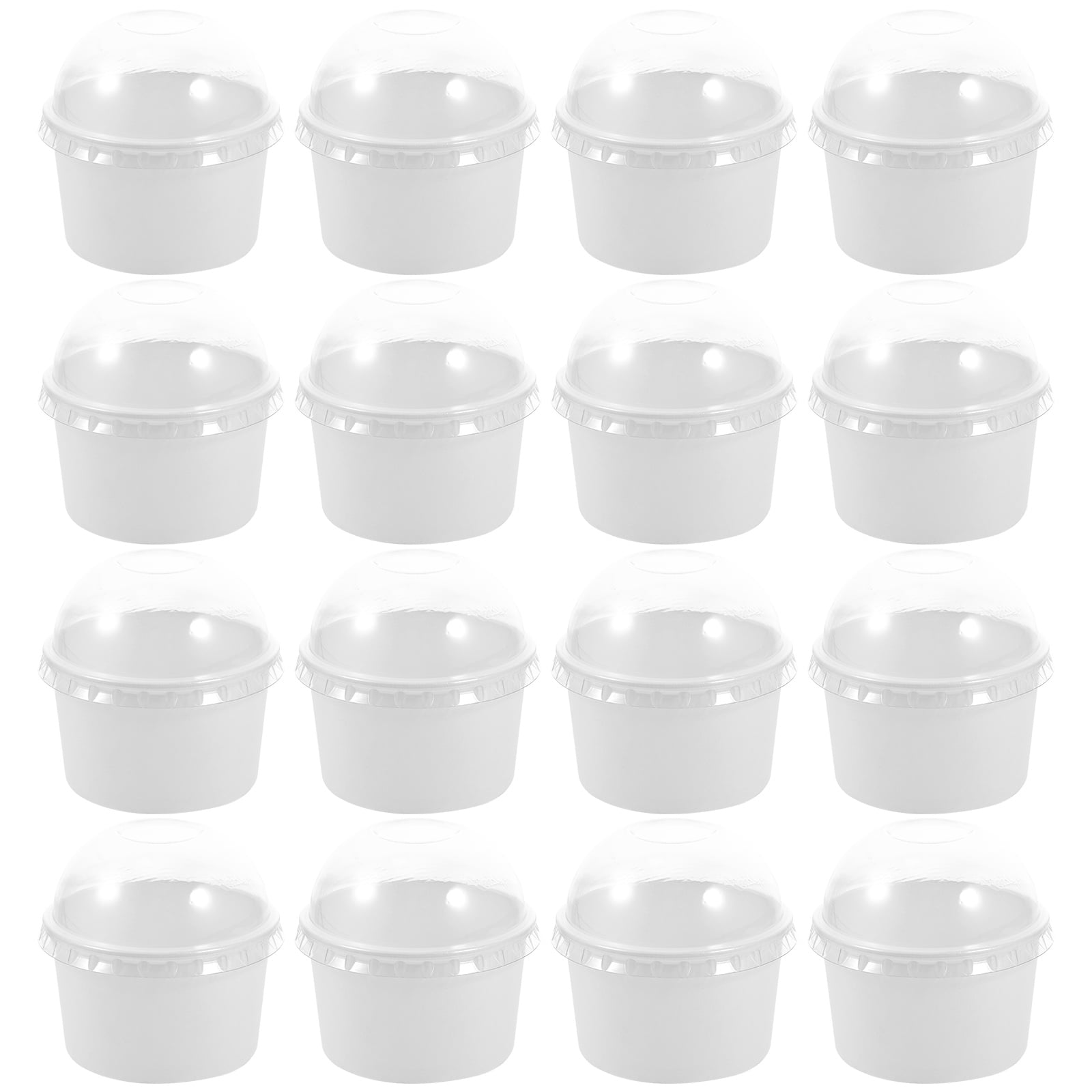 ONAPARTER 50 Set Dessert Box Cups Oatmeal Containers Yogurt Parfait Ice ...