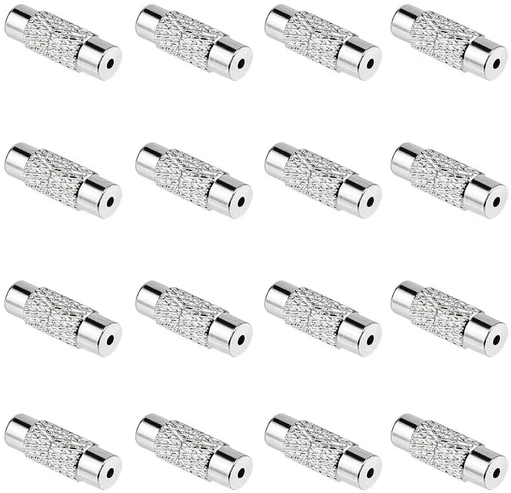 50 Sets Brass Screw Clasps Column Barrel Screw Clasps for DIY Bracelet ...