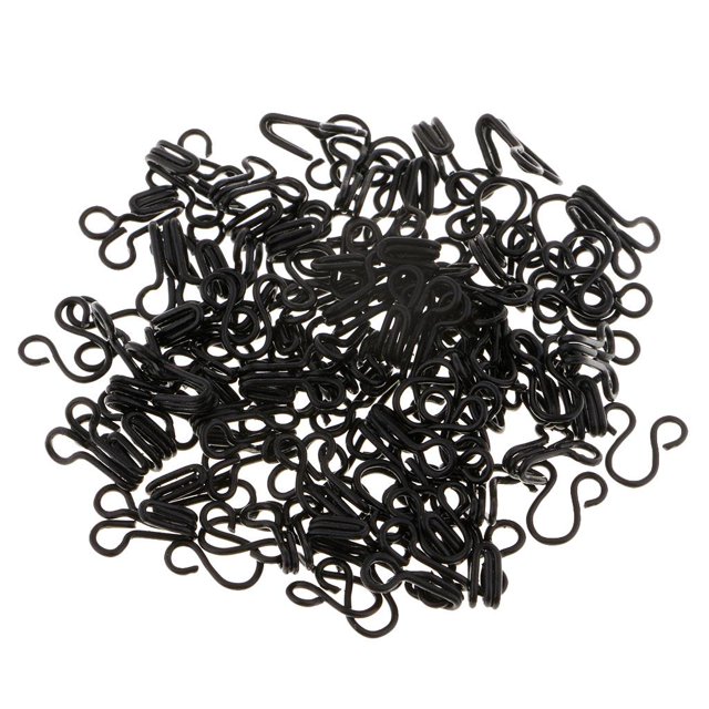 50 Sets DIY Hooks And Eyes Bra Fasteners Button Lingerie Costume Sewing ...