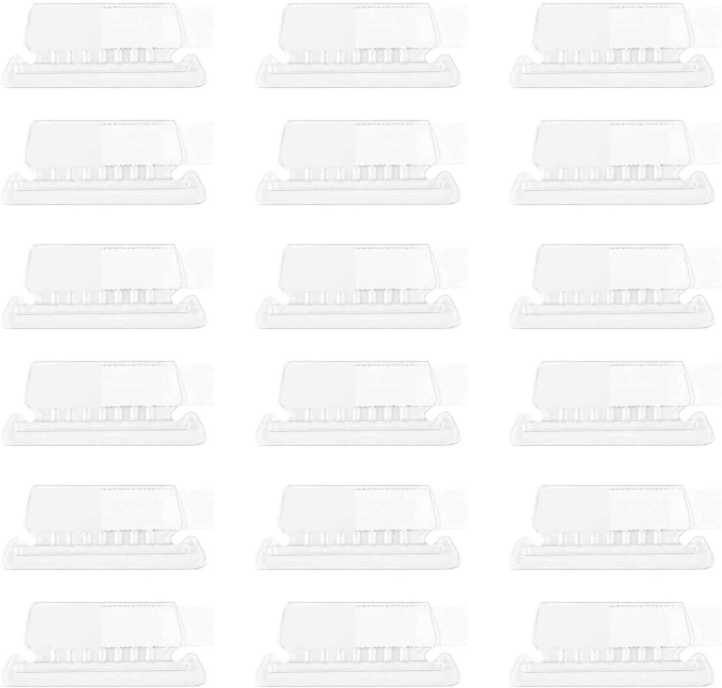 50 Sets File Folder Tabs Colorful Plastic Transparent Hanging Folder ...