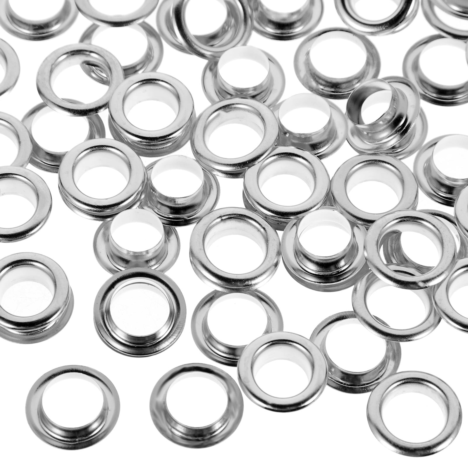 Raindrops Safe Copper Eyelet Grommets Kit Silver for Home Repair Crafts ...