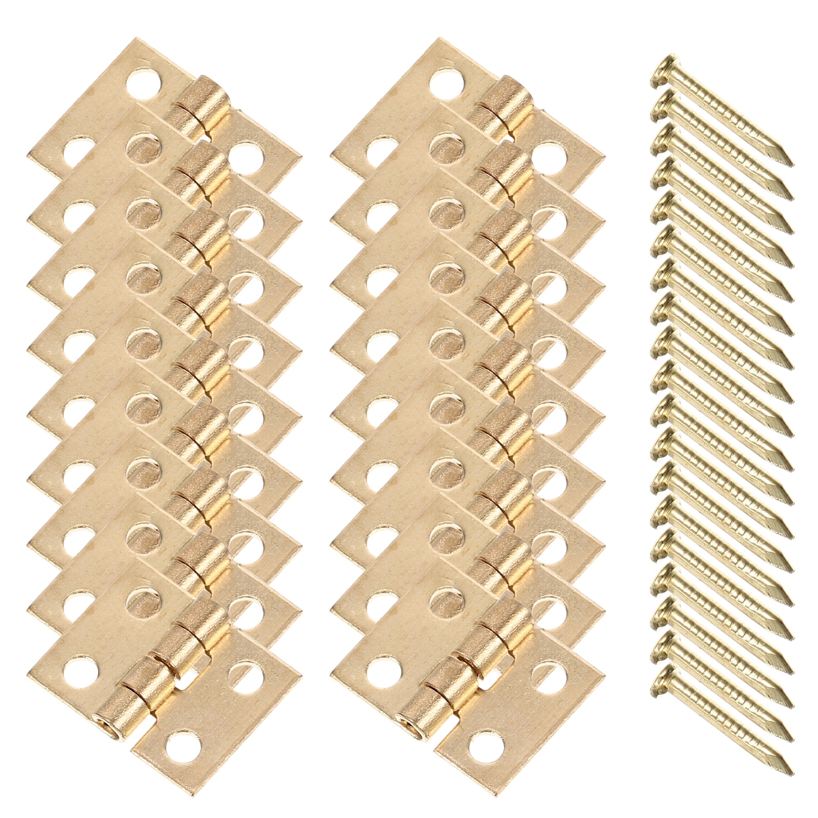 50 Sets Jewelry Boxes Small Jewelry Case Hinges Tiny Hinges Vintage ...