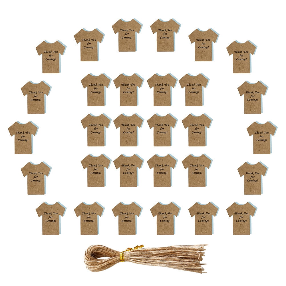 unbranded 50 Sets Fairy Decoration Kraft Paper Hang Tag Gift Tags ...