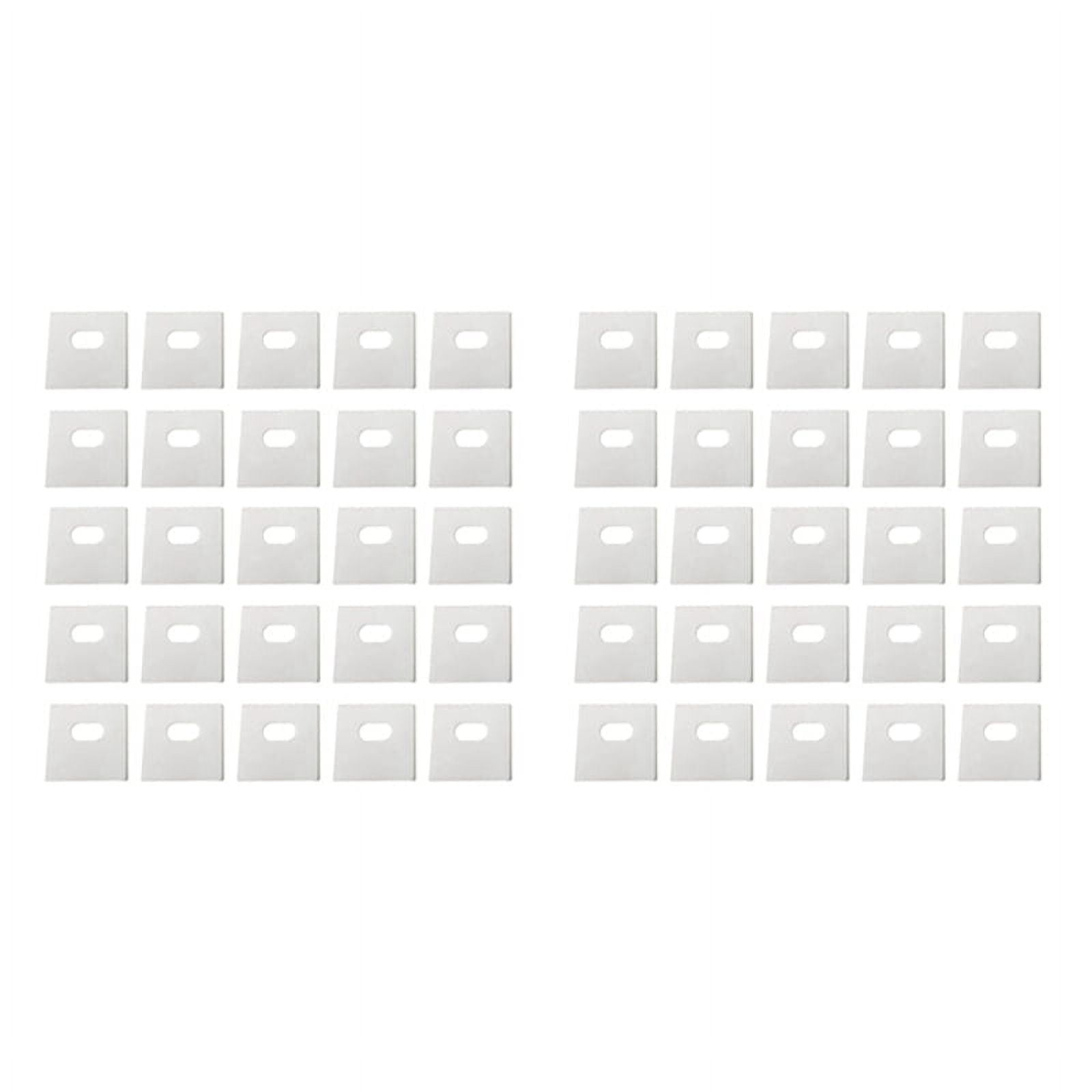 50 Sets of Clear Vertical Blind Repair Tabs / Vertical Blind Tabs ...