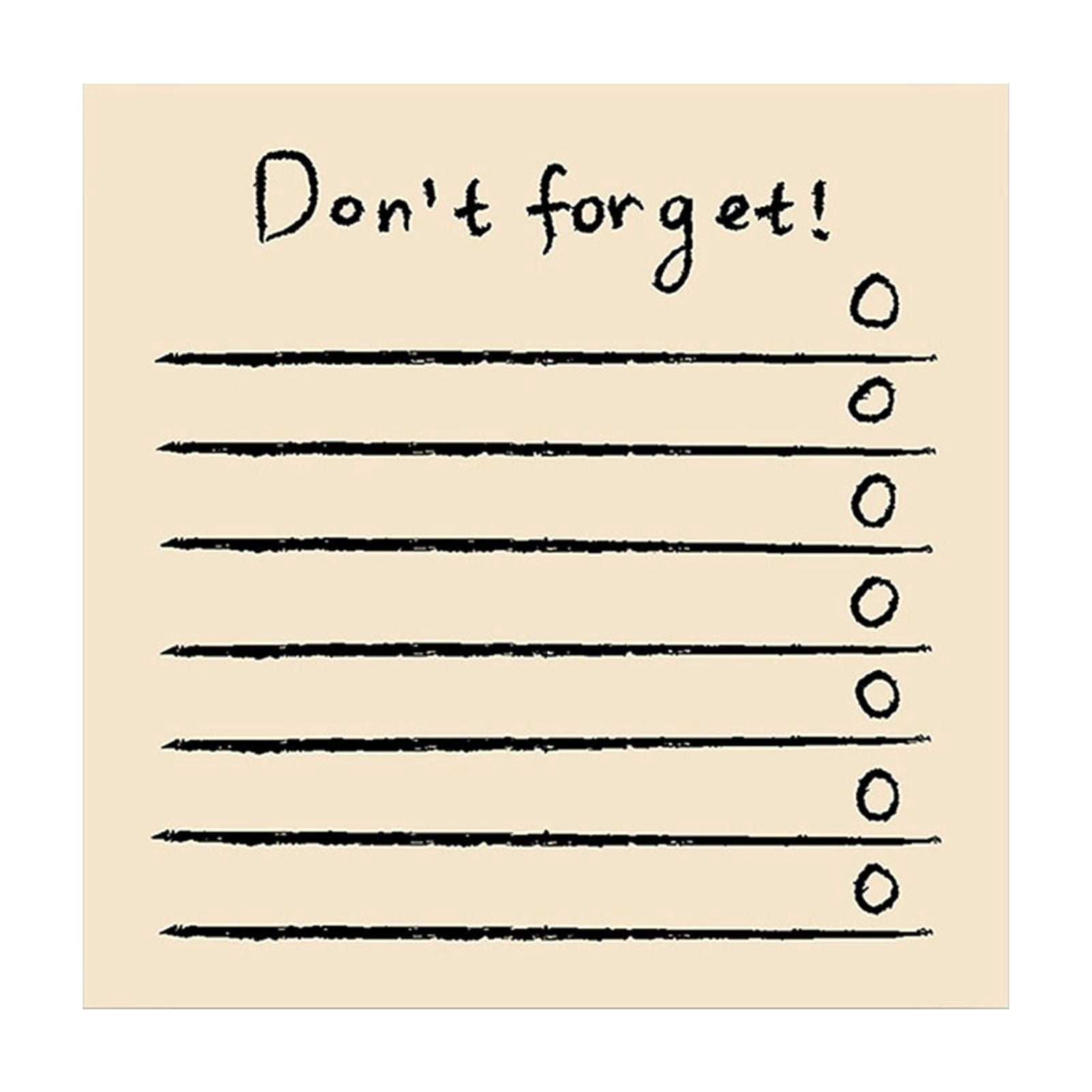 50-Sheet Multicolor Sticky Notes Pad, Tearable Memo Paper for Office ...