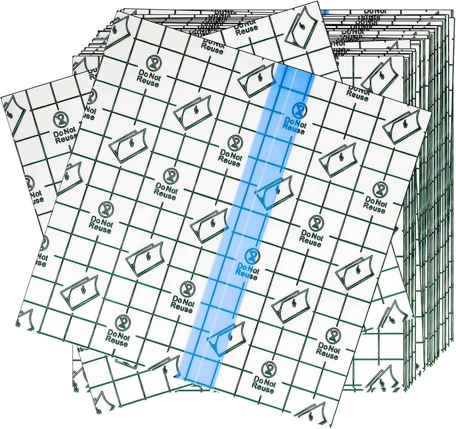 50 Sheet Transparent Waterproof Stretch Adhesive Bandage Clear Film ...