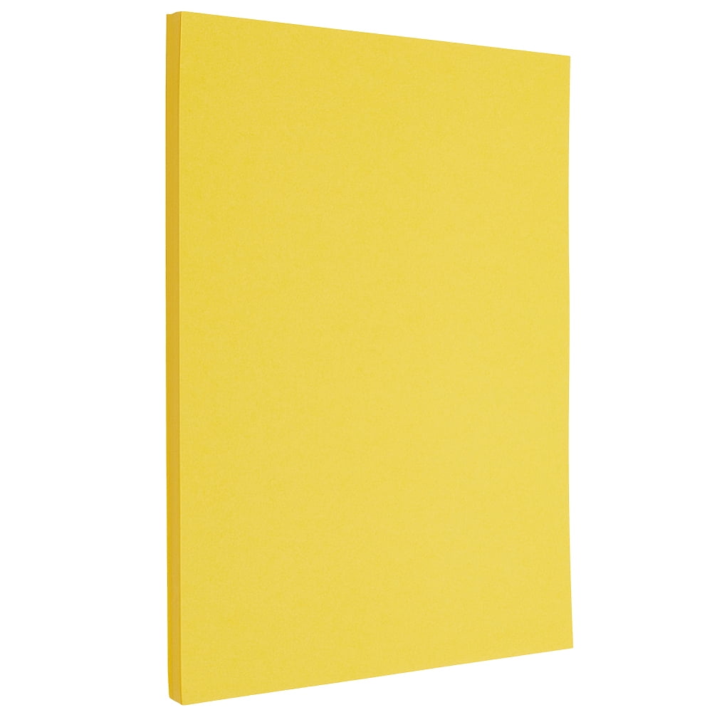 50 Sheets 8.3 x 11.7" Cardstock Printer Paper Gold Card Stock Paper ...