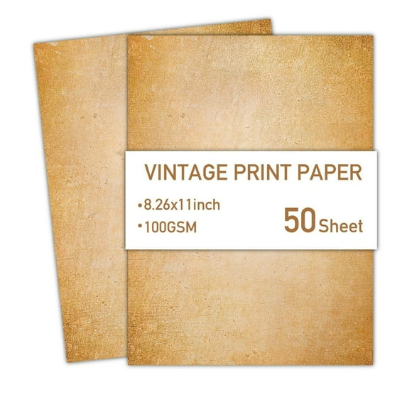 50 Sheets A 4 Letter Paper Writing Paper Double-Sided Printable Letter ...