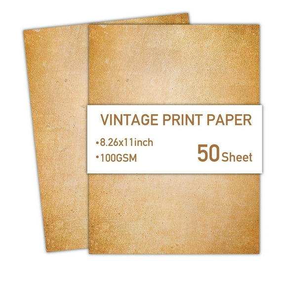 50 Sheets A 4 Letter Paper Writing Paper Double-Sided Printable Letter ...