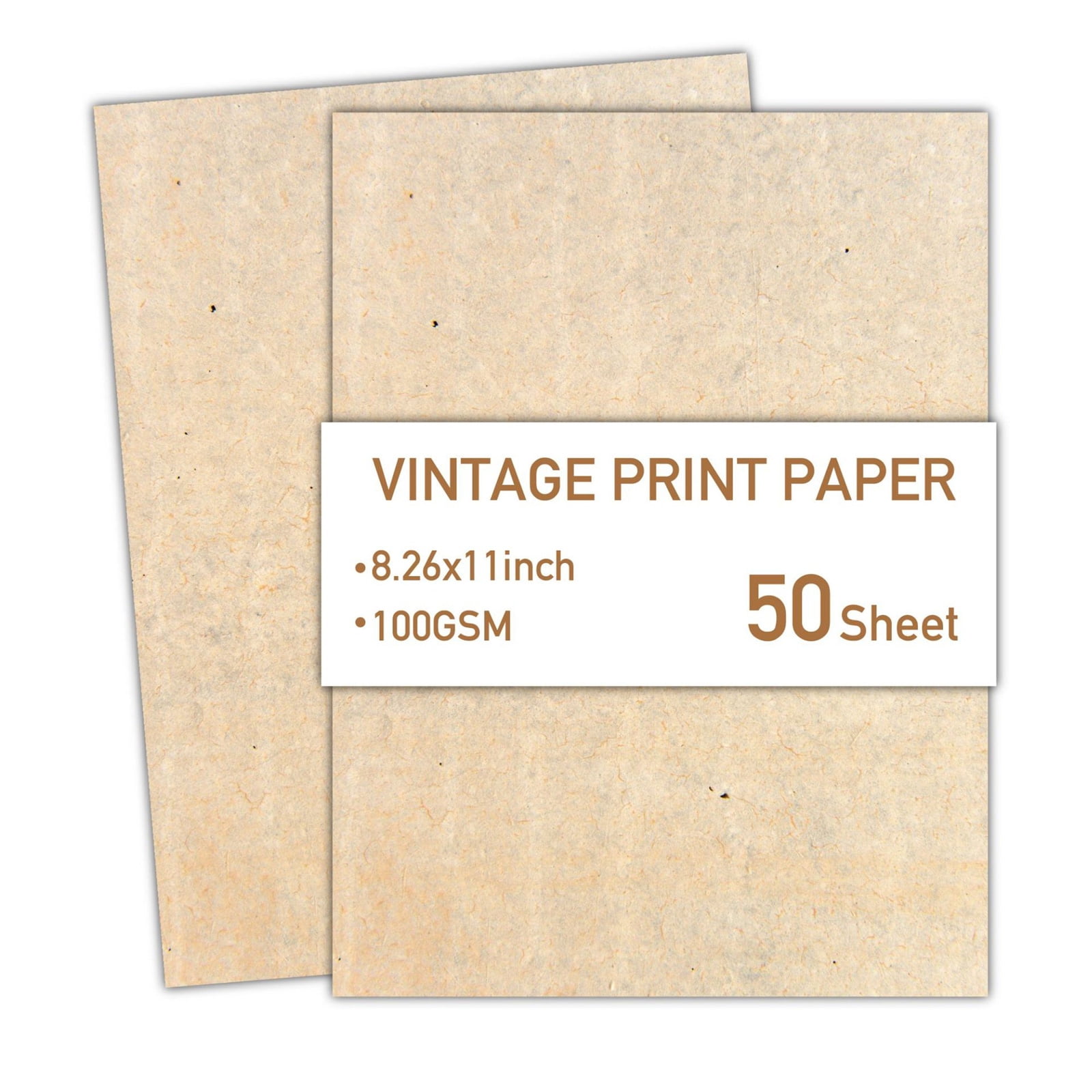 50 Sheets A 4 Writing Paper Double-Sided Printer Paper Retro Paper for ...