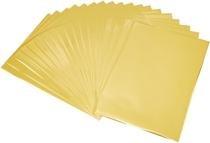 50 Sheets A4 Reactive Paper Sheet 11.4x7.28inch Rectangle Toner ...