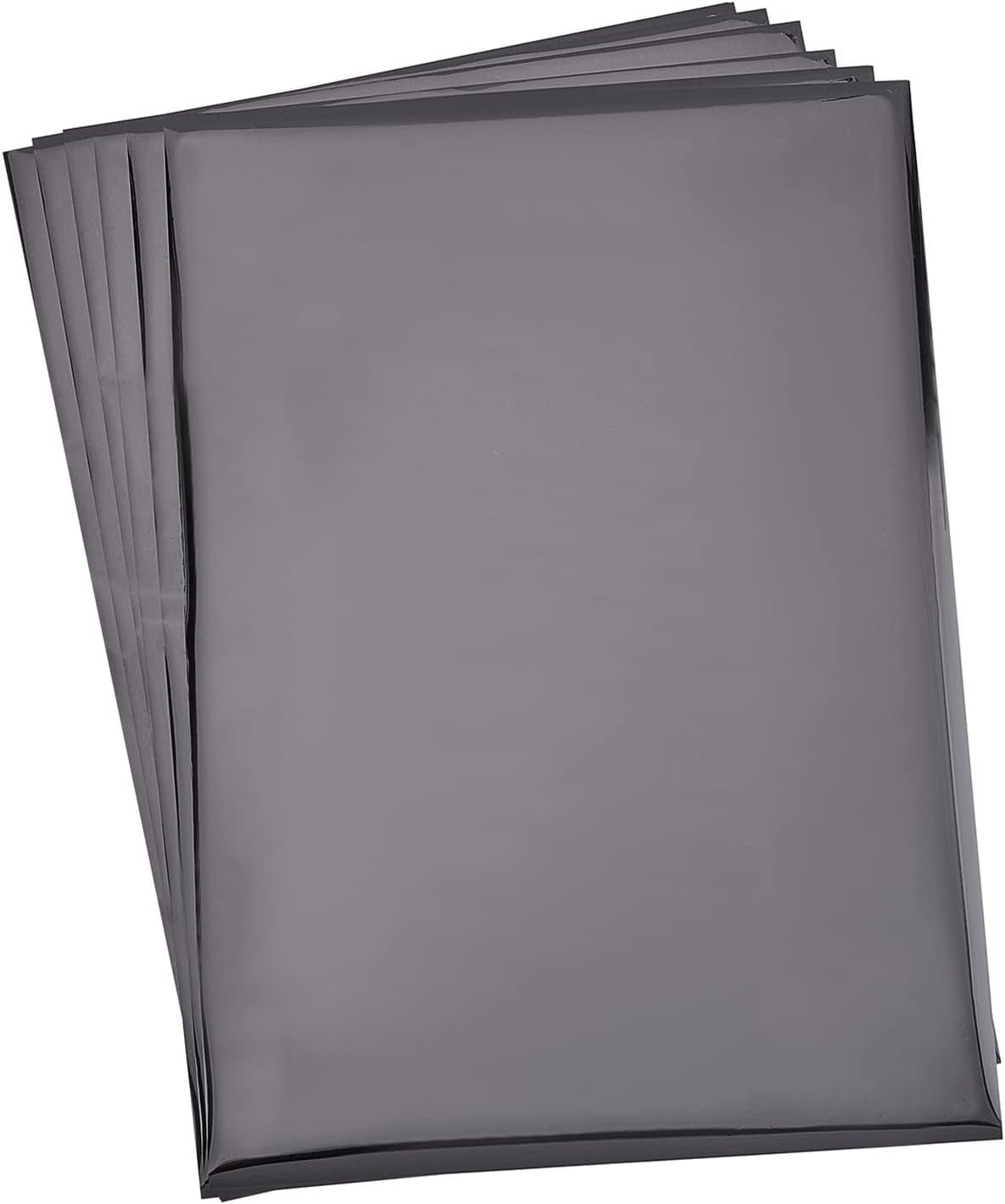 50 Sheets A4 Reactive Paper Sheet 29x18.5cm Rectangle Black Transfer ...