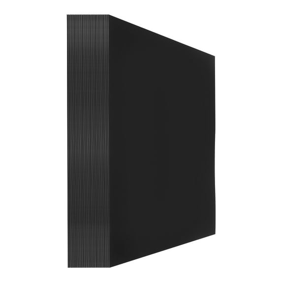50 Sheets Black Cardboard Cardstock Paper Craft Paper Cards Papers ...