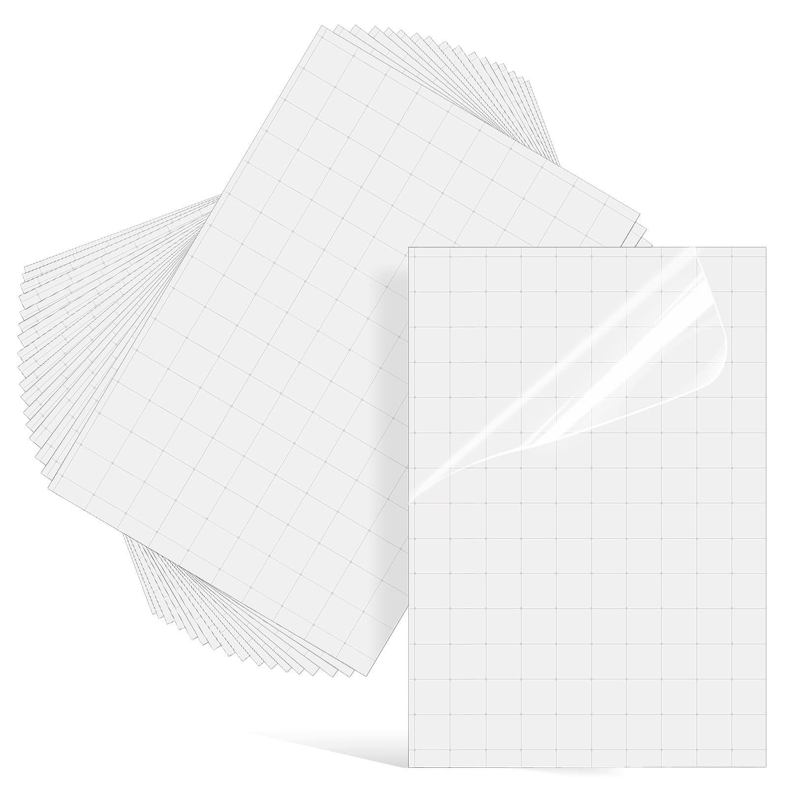 FUEENIRVA Self Adhesive Laminating Sheets A6 6in 50 Sheets Photo ...