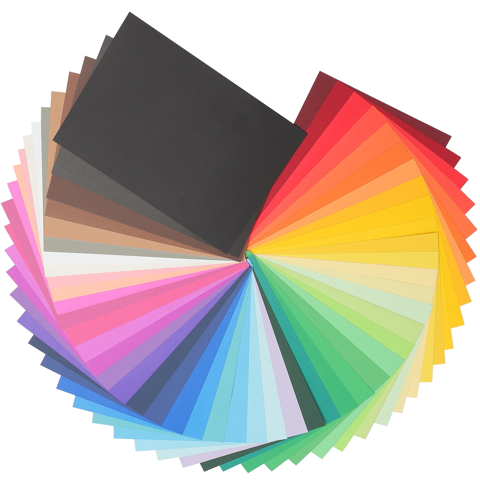 50 Sheets Color Cardboard Writing Paper for Kids Printing A3 Origami ...