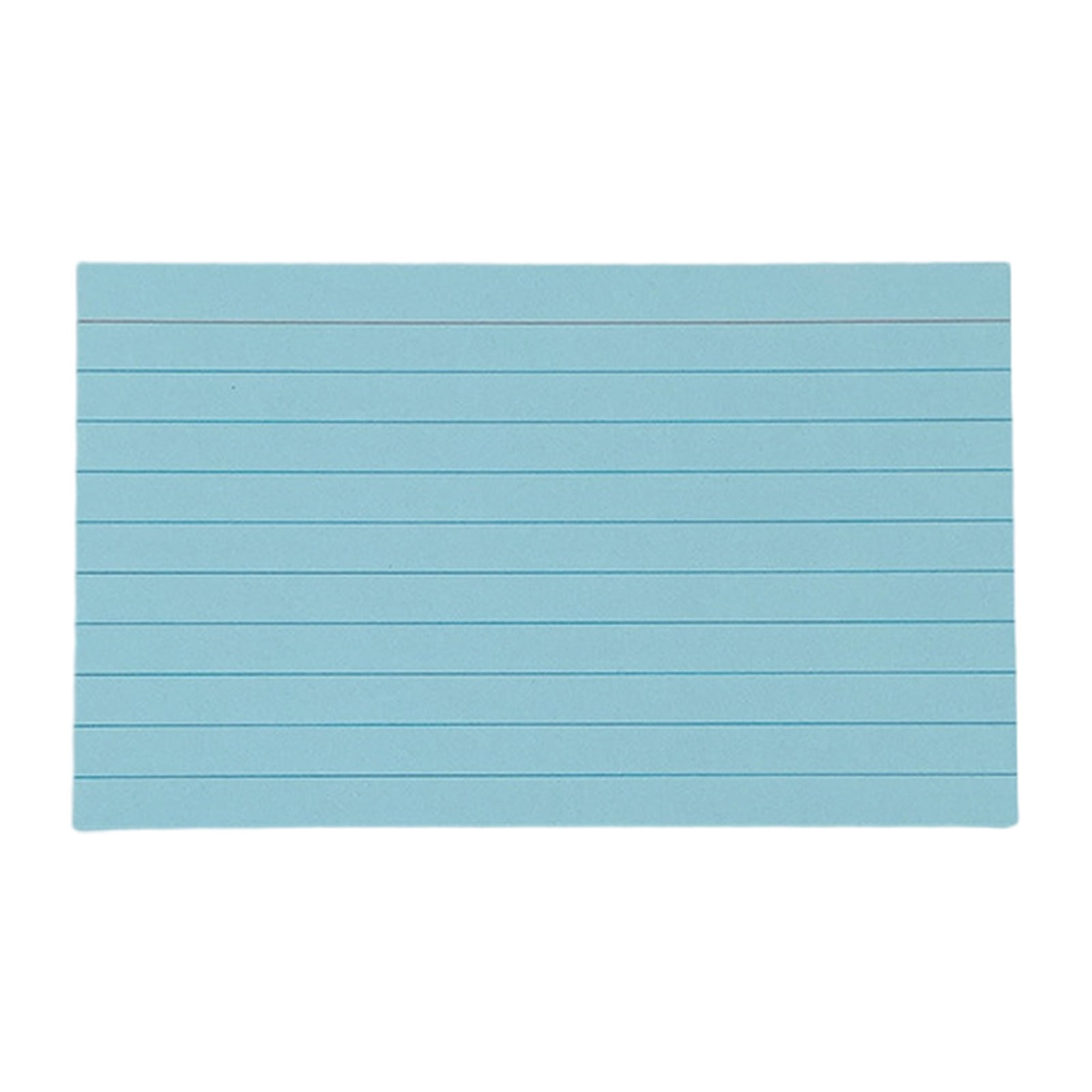 50 Sheets Colored Note Paper Indexcard 3x5Inch Ruled Notecards Wide ...