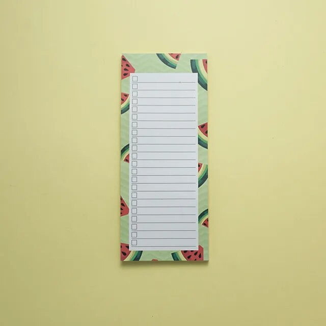 50 Sheets Fridge Memo Pads Magnetic Notepads Cute Sticky Planner To Do ...
