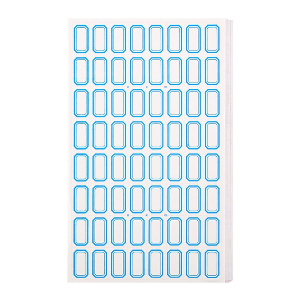 50 Sheets Multifunctional Labels Sticker Blank Labels Adhesive Sticker ...