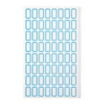 50 Sheets Multifunctional Labels Sticker Blank Labels Adhesive Sticker ...