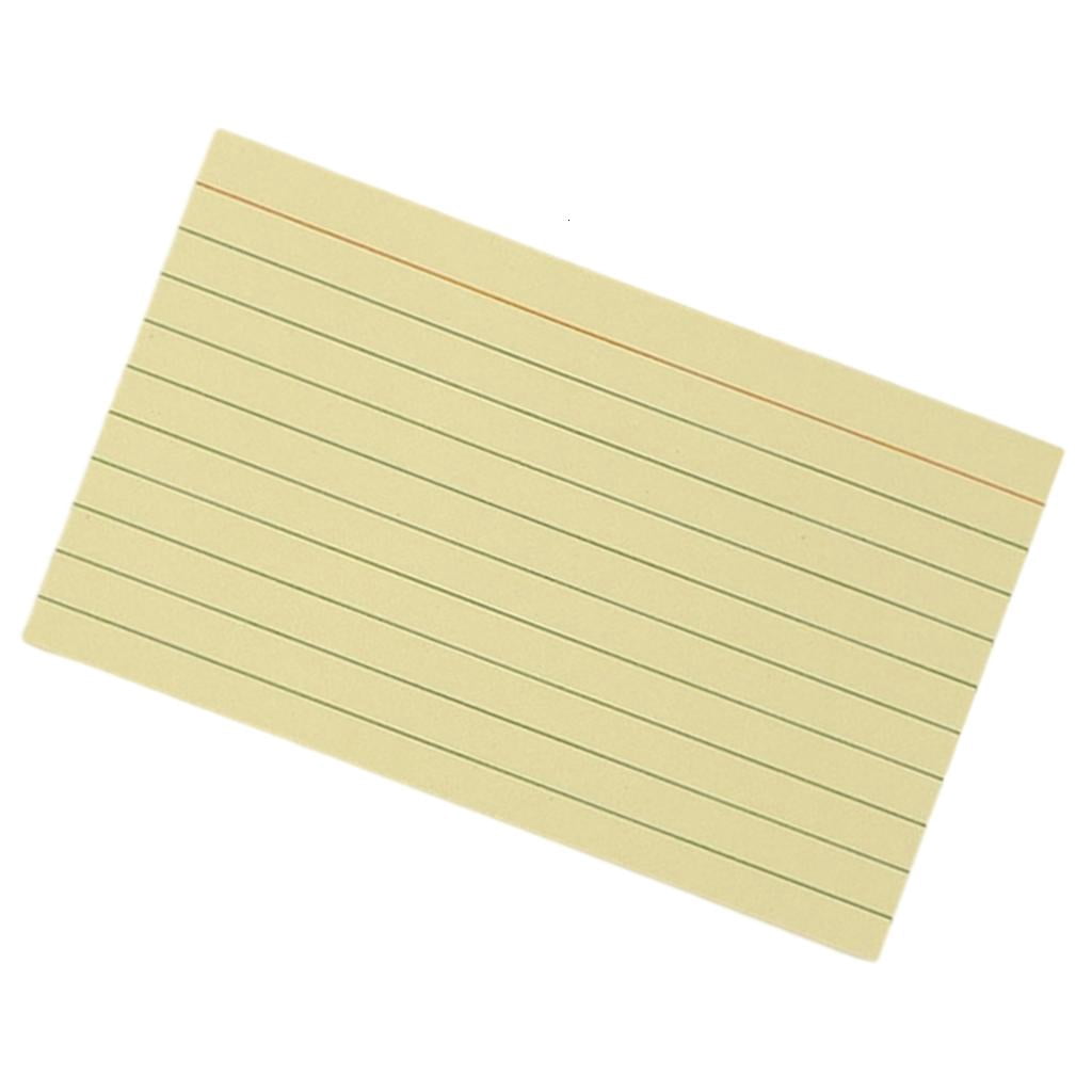 50 Sheets Notecards 3x5Inch Colorful Indexcard Wide Lined Study Card ...
