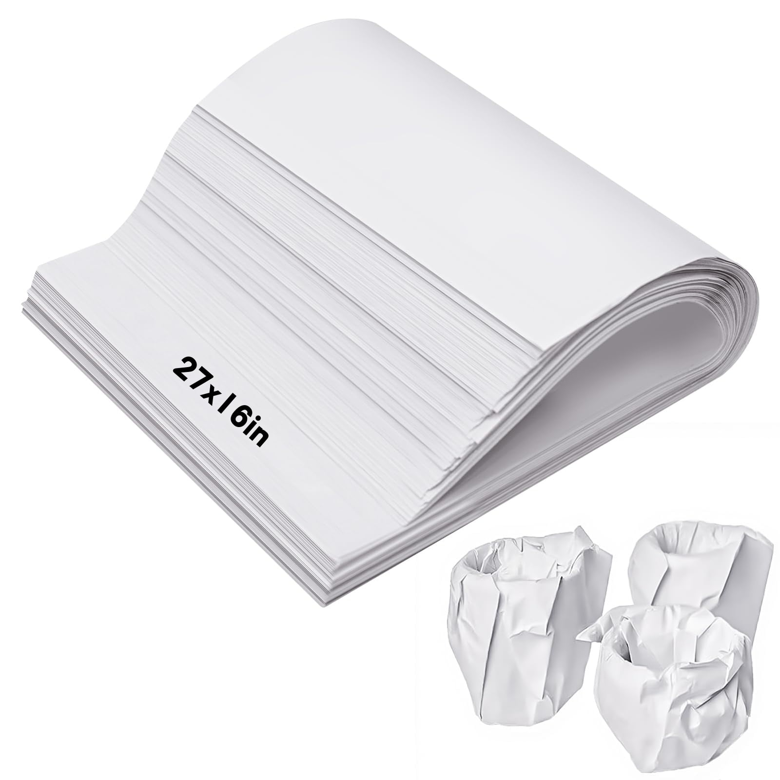 50 Sheets Packing Paper Sheets for Moving, 27" x 16" Wrapping and ...