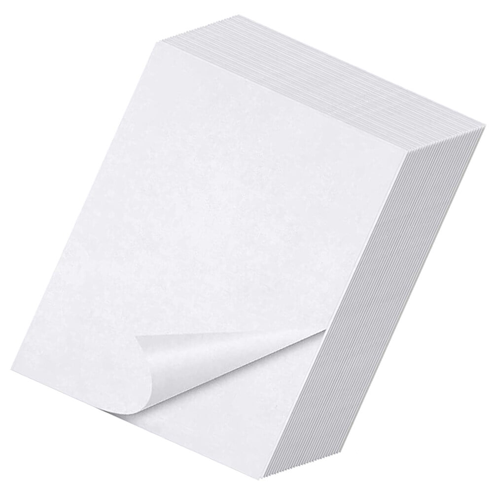 50 Sheets Pan Sticker Anti-stick Paper 21X14.8cm White - Walmart.com