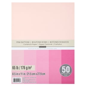 Pink Paper Supplies for Crafts and Office Projects at Walmart