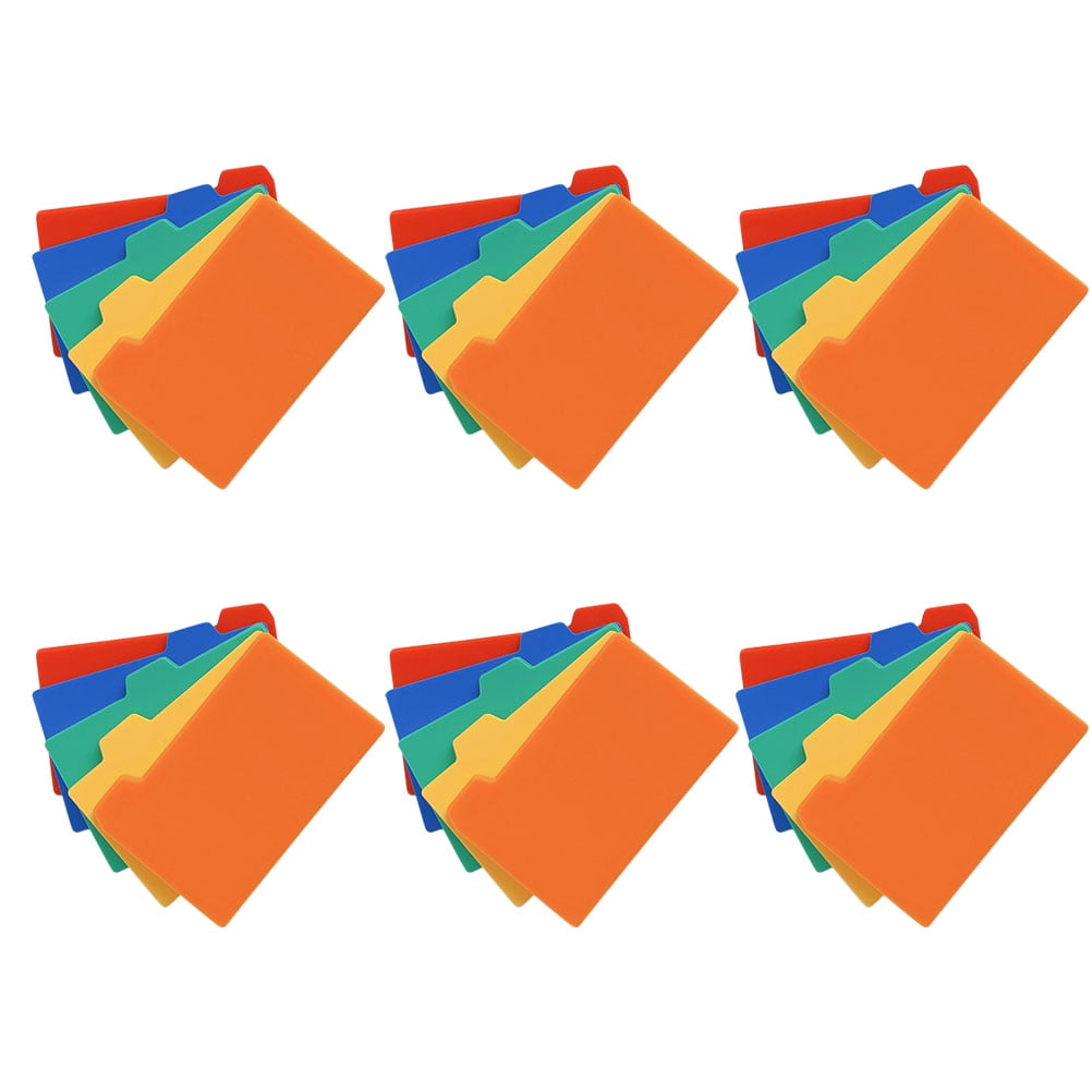 50 Sheets Plastic Notebook Dividers Convenient Index Dividers ...