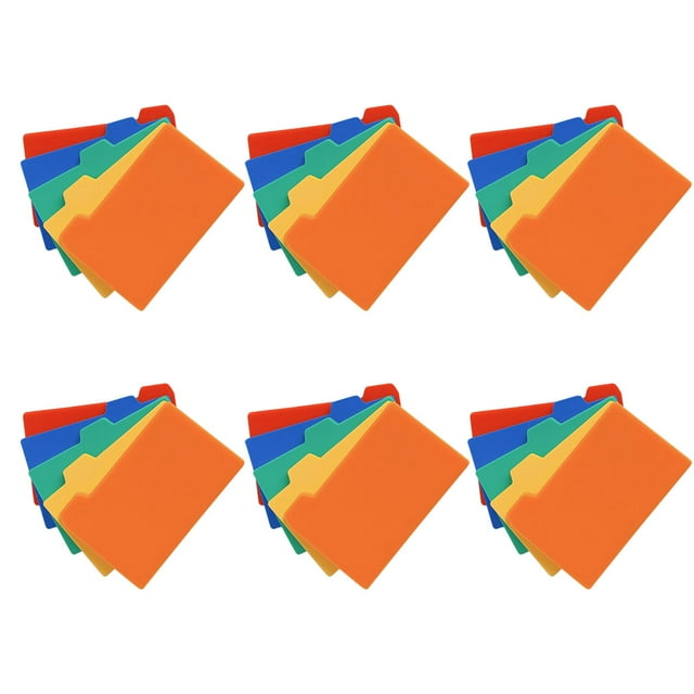 50 Sheets Plastic Notebook Dividers Convenient Index Dividers ...