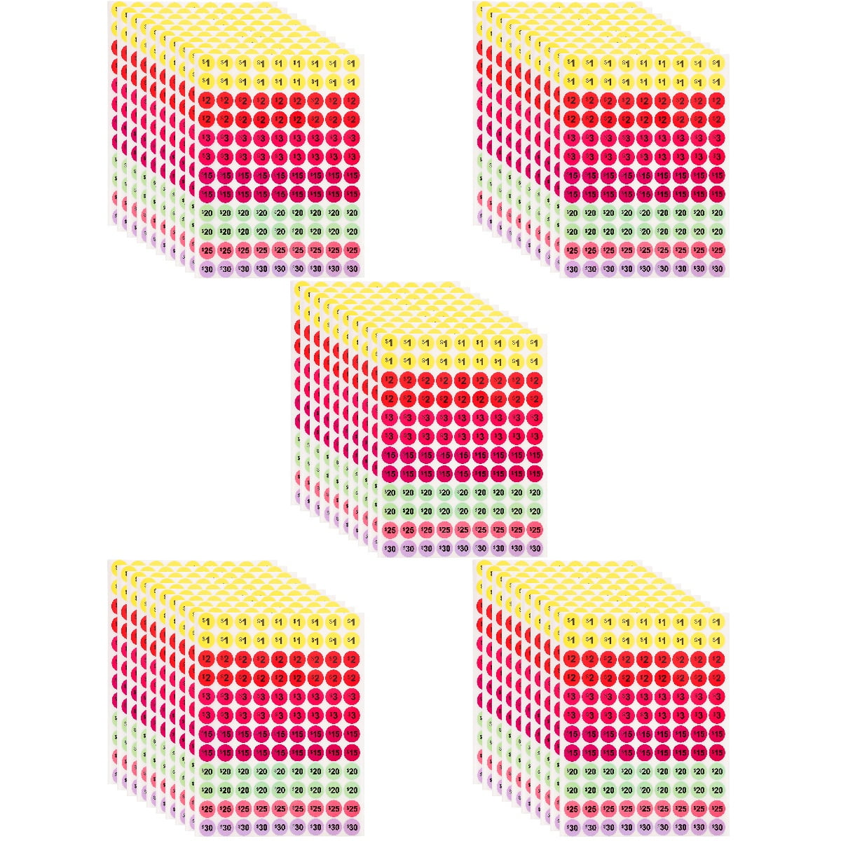 50 Sheets Price Stickers Supermarket Stickers Sale Pricing Stickers ...