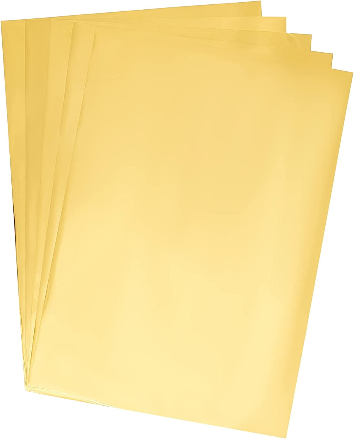 50 Sheets Toner Reactive Foil 11.42x7.3in Rectangle Metallic Transfer ...