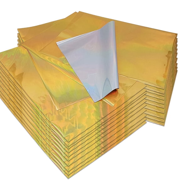 50 Sheets Transfer Foil Paper A 4 Toner Foil Hot Foil Stamping Papers ...