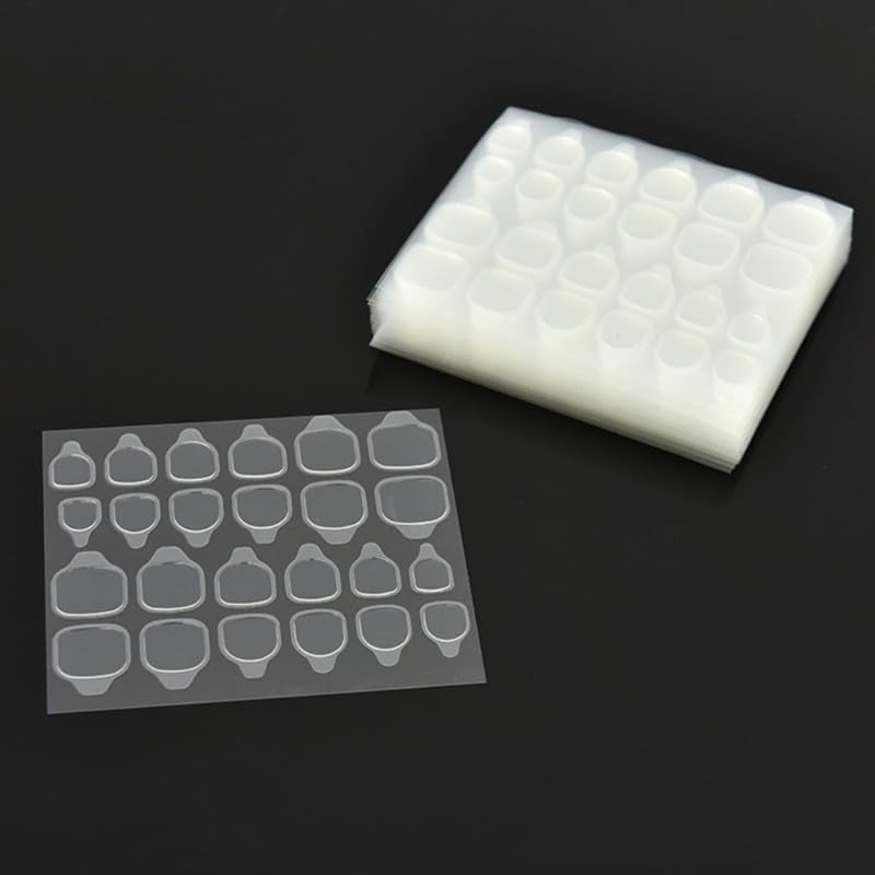 50 Sheets Waterproof ils Adhesive Tabs DIY Double-Side il Glue-Stickers ...