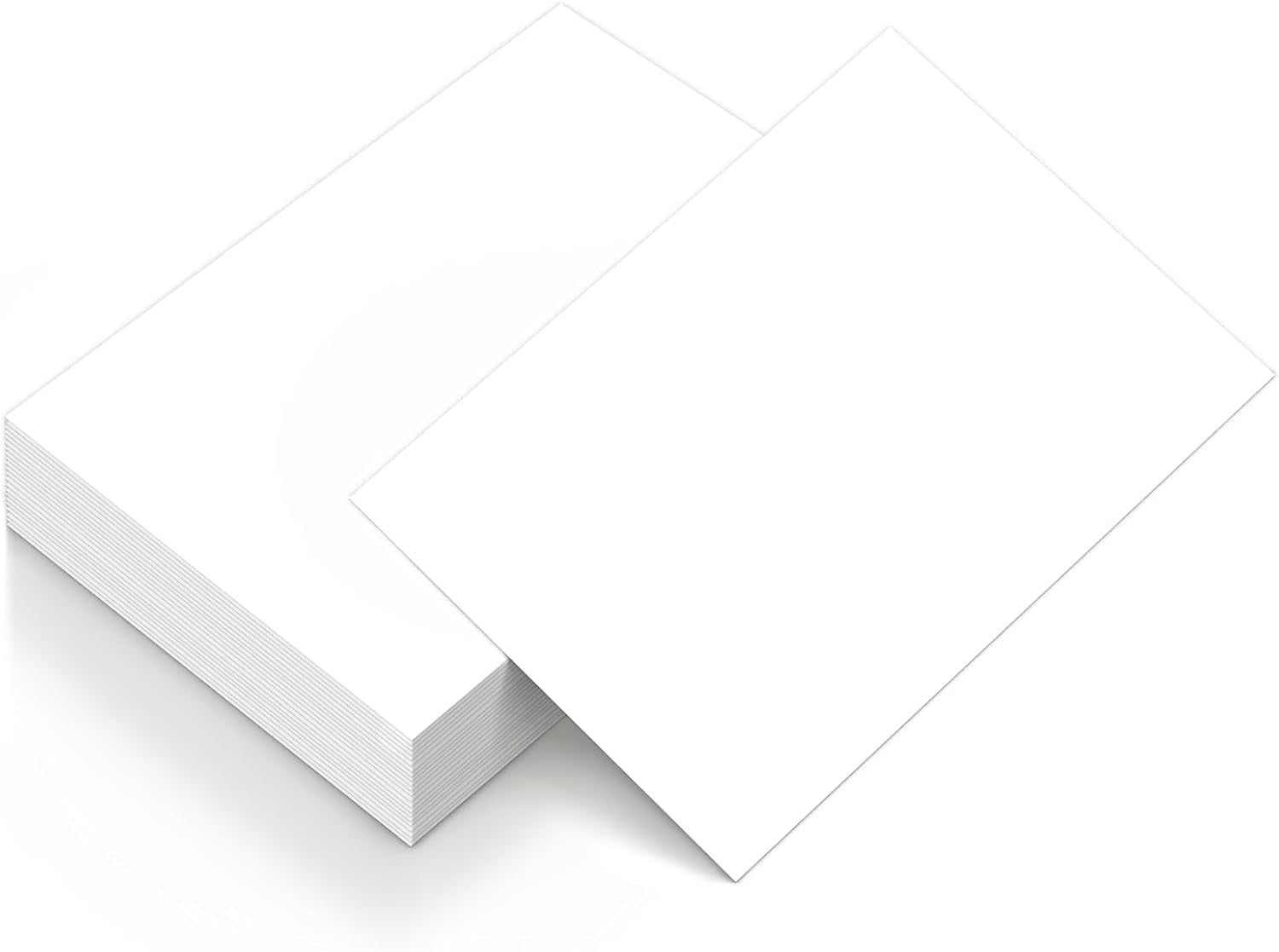 50 Sheets White Cardstock 8.5 x 11 Certificate Paper, White Card Stock ...