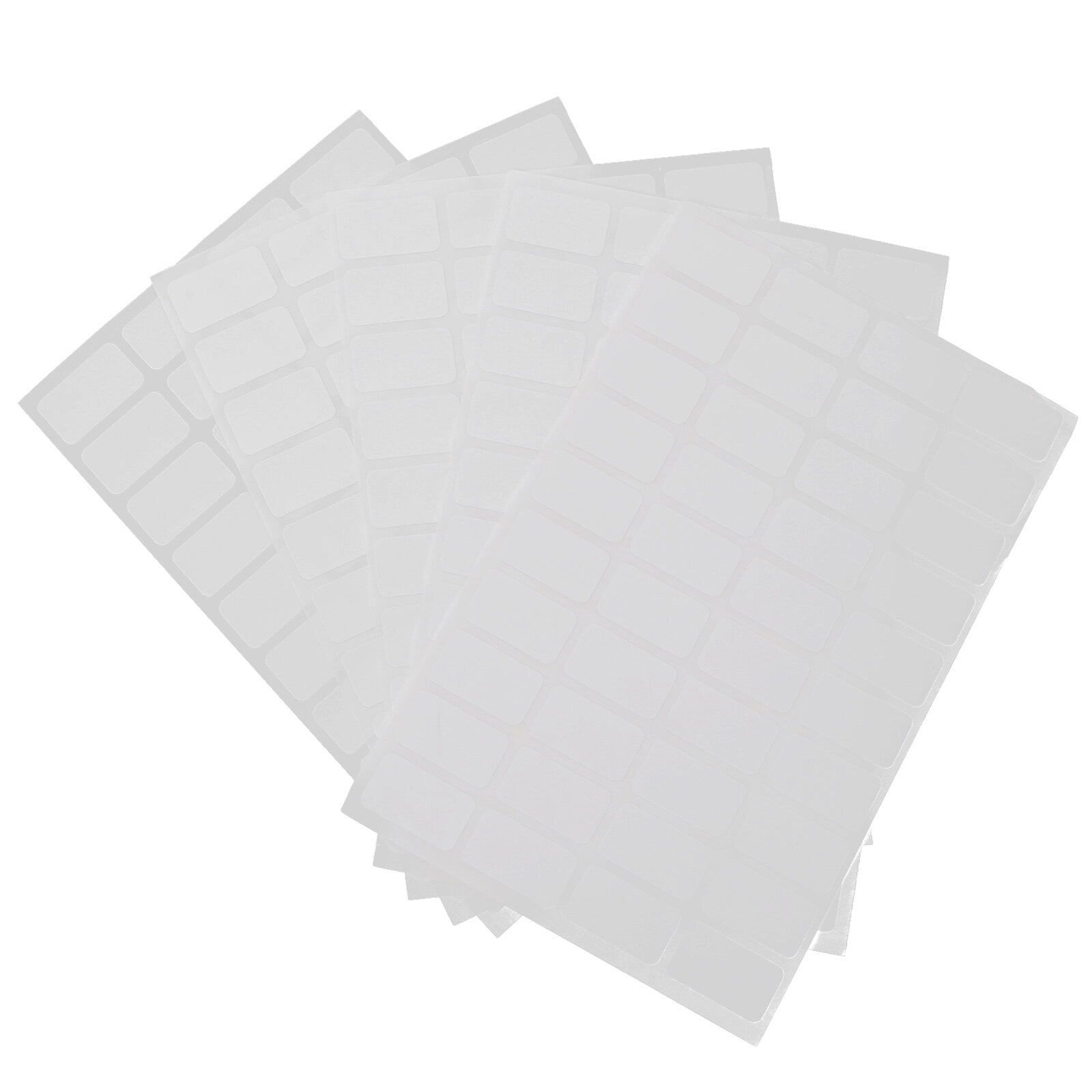 50 Sheets White Kraft Tags Labels for Printer Blank Sticker Stickers ...