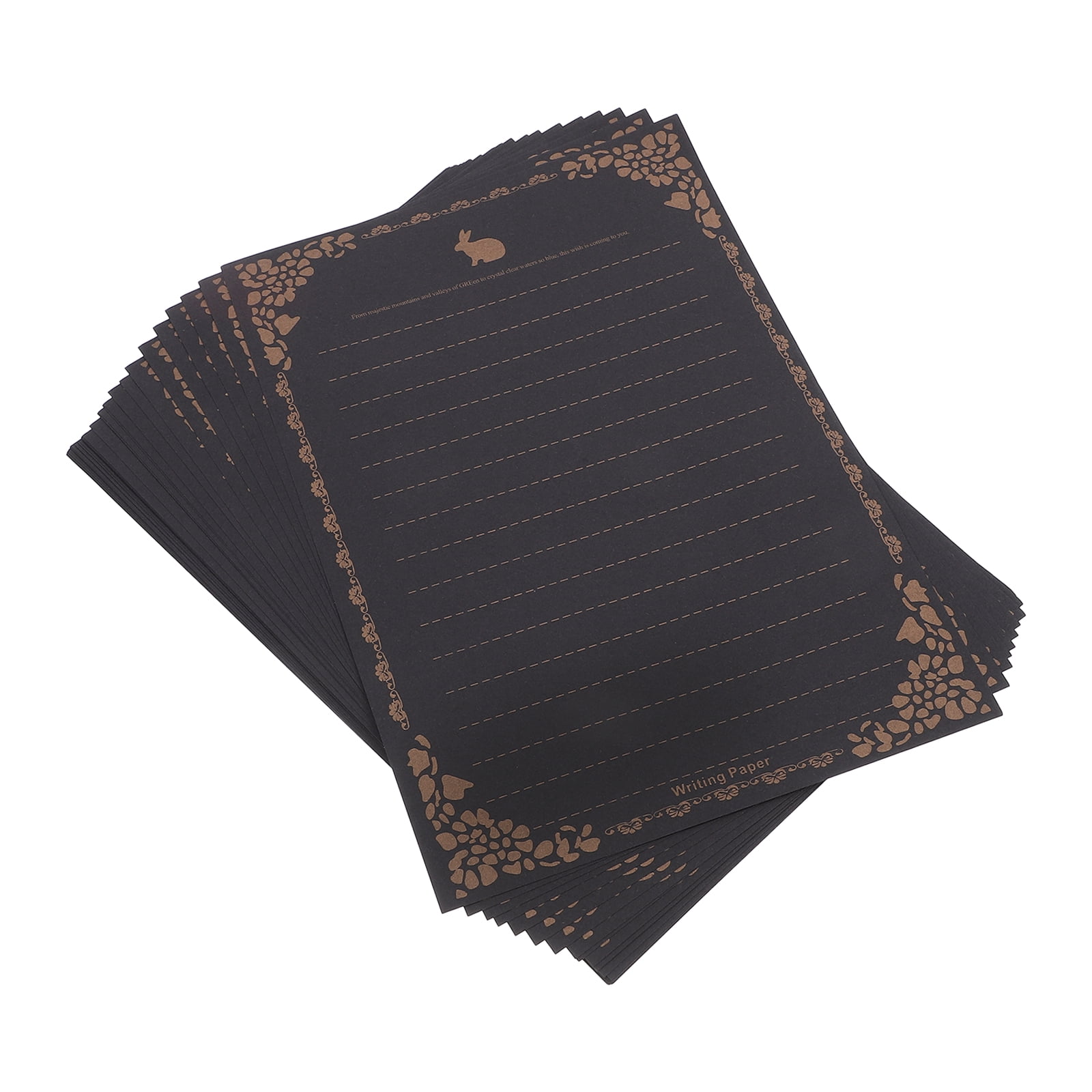 50 Sheets Writing Papers Simple Letter Papers Decorative Letter Papers ...