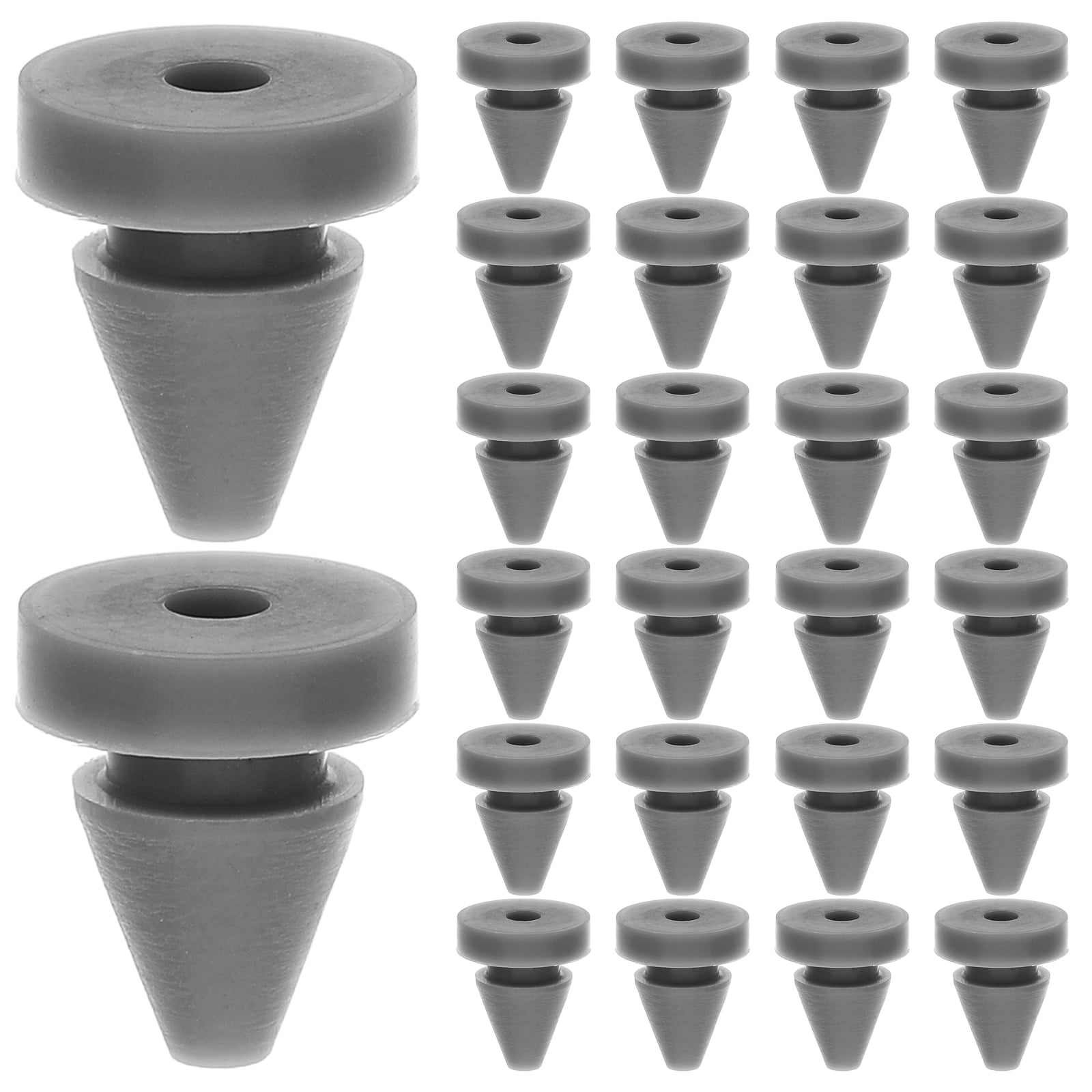 50 Silicone Door Bumpers for Slam Prevention and Wall Protection ...