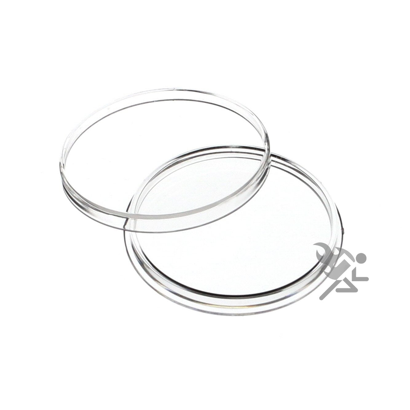 50 Silver Round Direct Fit Air-Tite Coin Holder Capsules "NO-Scratch ...