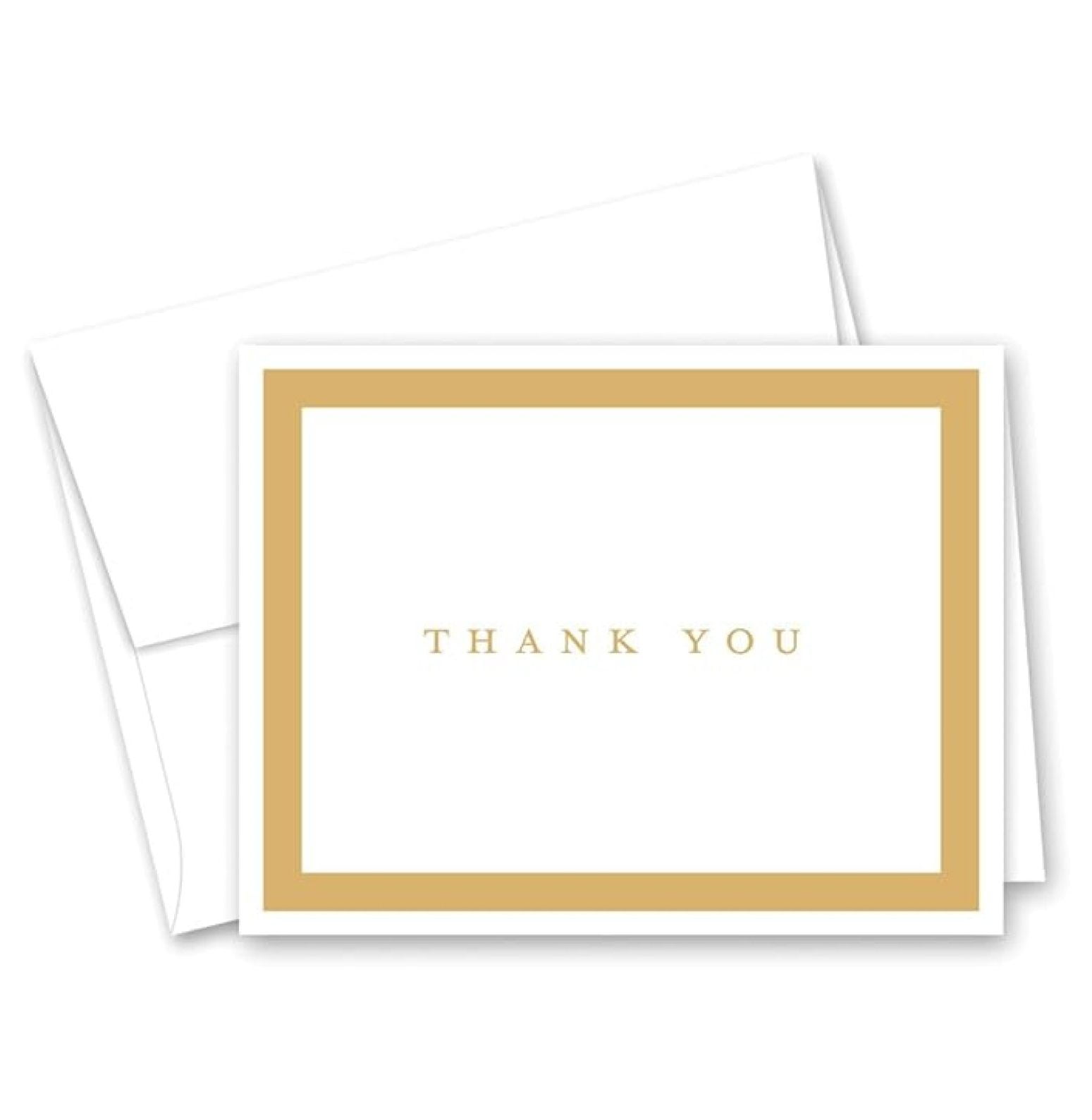 50 Simple Border Thank You Cards () - Walmart.com