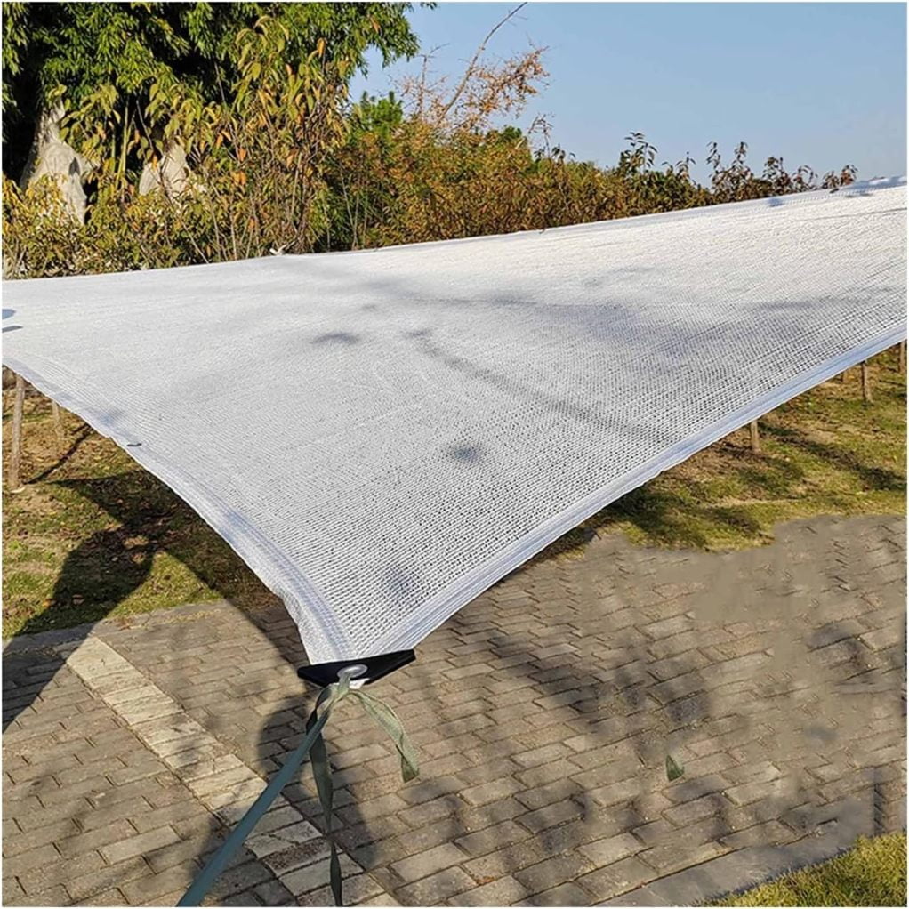 50% Sunblock Shade Cloth, Sun Screen Mesh Plants Greenhouse Cover ...