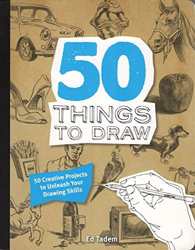 Pre-Owned 50 Things to Draw : 50 Creative Projects to Unleash Your ...