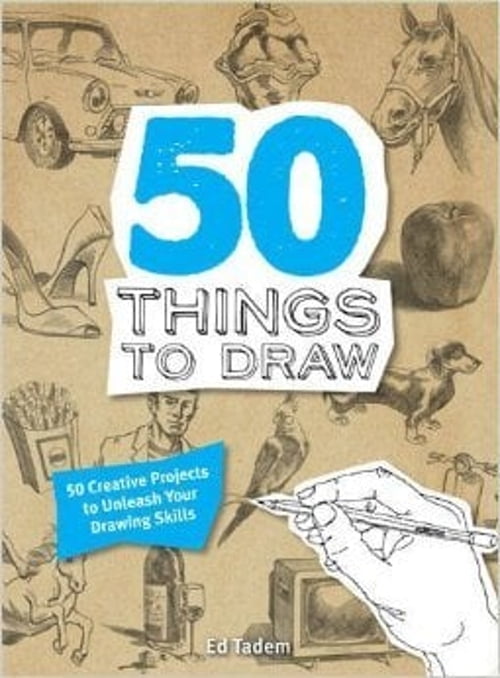 Pre-Owned 50 Things to Draw : 50 Creative Projects to Unleash Your ...