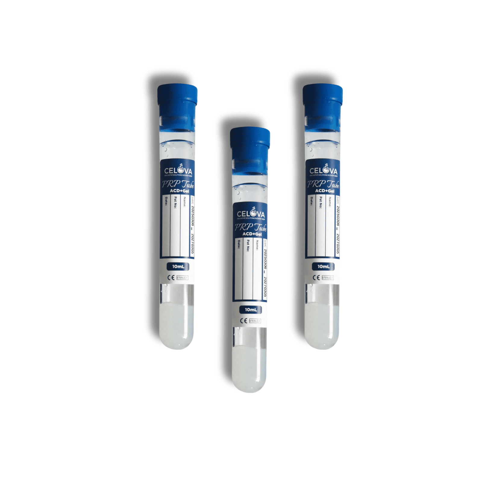 50 Tubes Celova ACD and Gel Separator. 10mL - Walmart.com