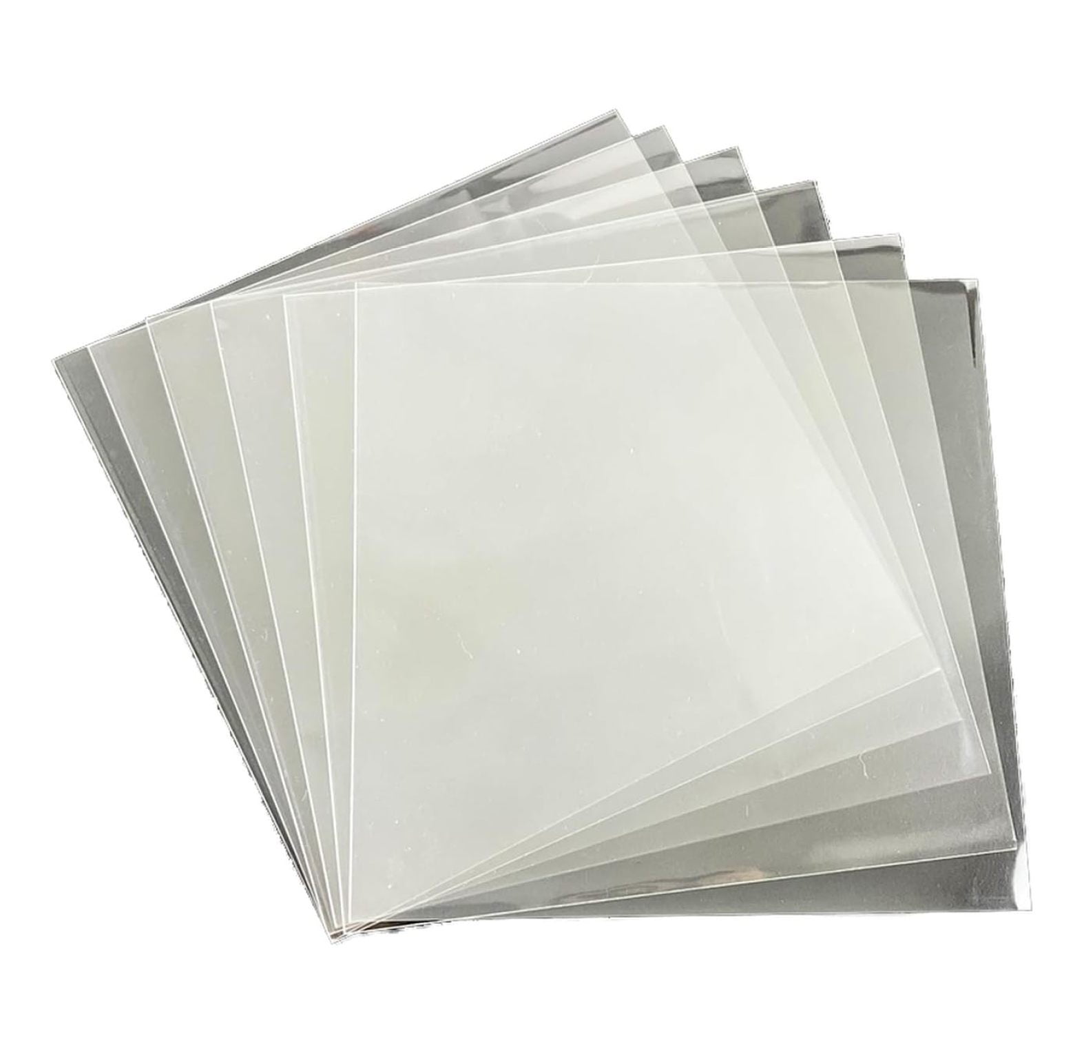 50 Vinyl Record Sleeves 7 Inch, 4 Mil Clear Outer Protectors for EP ...