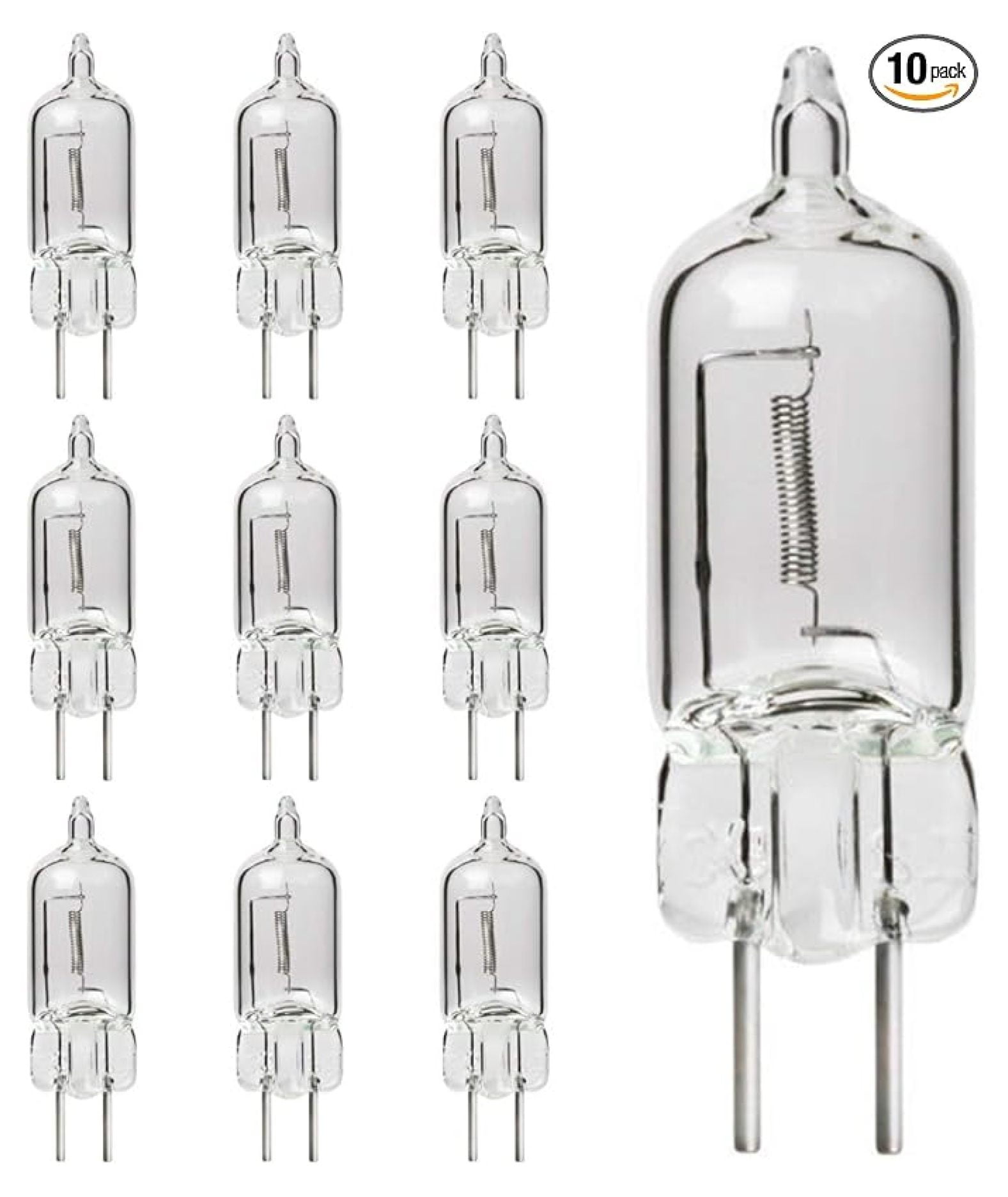 50-Watt JC Light Bulb | GY6.35 Base 12V | High Output Halogen Light ...